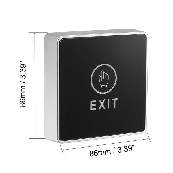 Touch Sensor Door Exit Release Button with LED Indicator 12V 3A ...