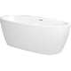PROFLO Cornwall 67" Free Standing Acrylic Soaking Tub with Center - Bed ...
