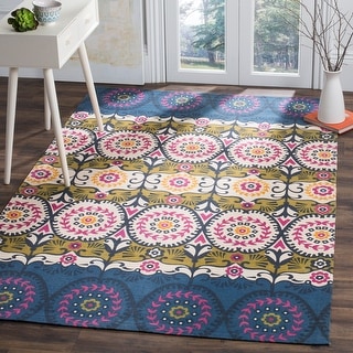 SAFAVIEH Handmade Cedar Brook Sussie Modern Cotton Rug - Bed Bath ...