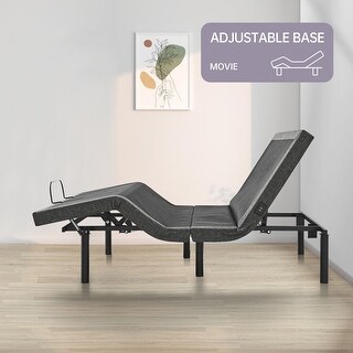 SleepFrames Signature Zero Gravity Adjustable Massaging Bed Frame with ...