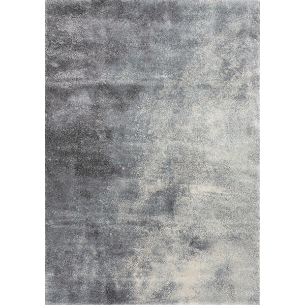 Brookfield Collection - Grey/Cream/Blue Smoky Sky Rug - Bed Bath ...