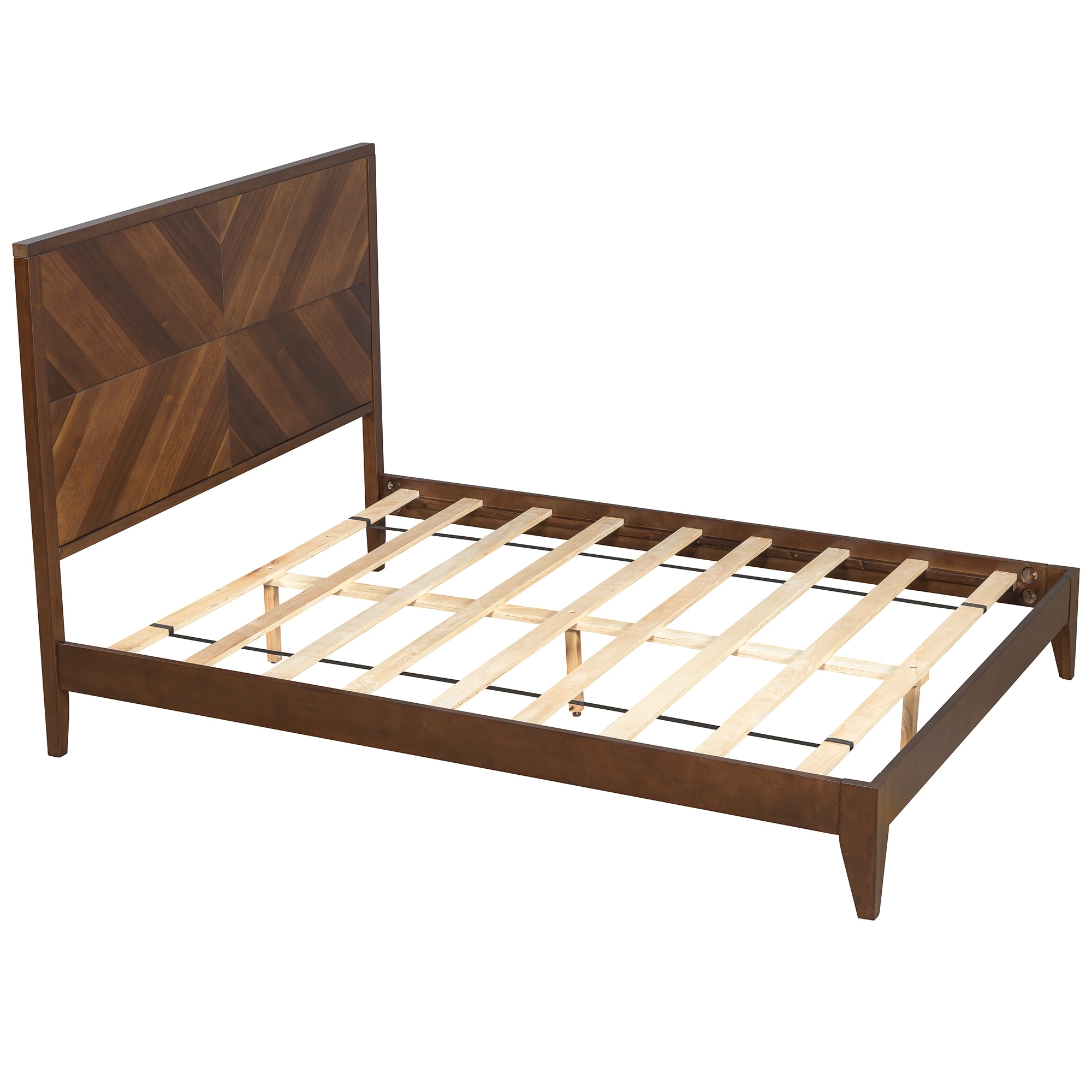 elevated queen bed frame