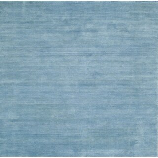 Ahgly Company Machine Washable Contemporary Denim Blue Area Rugs - Bed ...