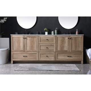 Indigo Home 84 Inch Double Bathroom Vanity - Bed Bath & Beyond - 40299452