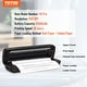 Portable Printer Bluetooth Inkless Mobile Printer for A4, Compatible ...