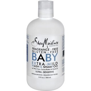 SheaMoisture Wash and Shampoo - Extra-Mild - Baby - Ultra Sensitive ...