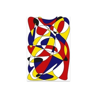 Mondrian And Gauss Print On Acrylic Glass by The Usual Designers - Bed ...
