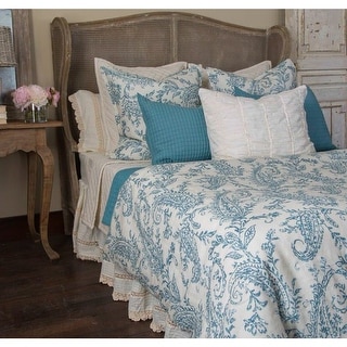 Kiera Duvet Cover, Turquoise, Twin - Bed Bath & Beyond - 41266579
