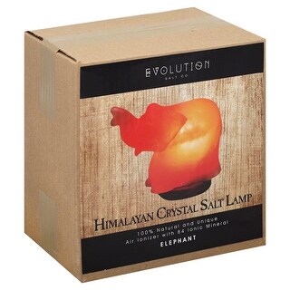 Evolution Salt Crystal Salt Lamp - Elephant - 1 Count Lighting - Bed ...