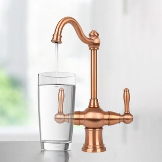 Copper Kitchen Water Filter Faucet in Non-Air Gap for Cold and Hot ...