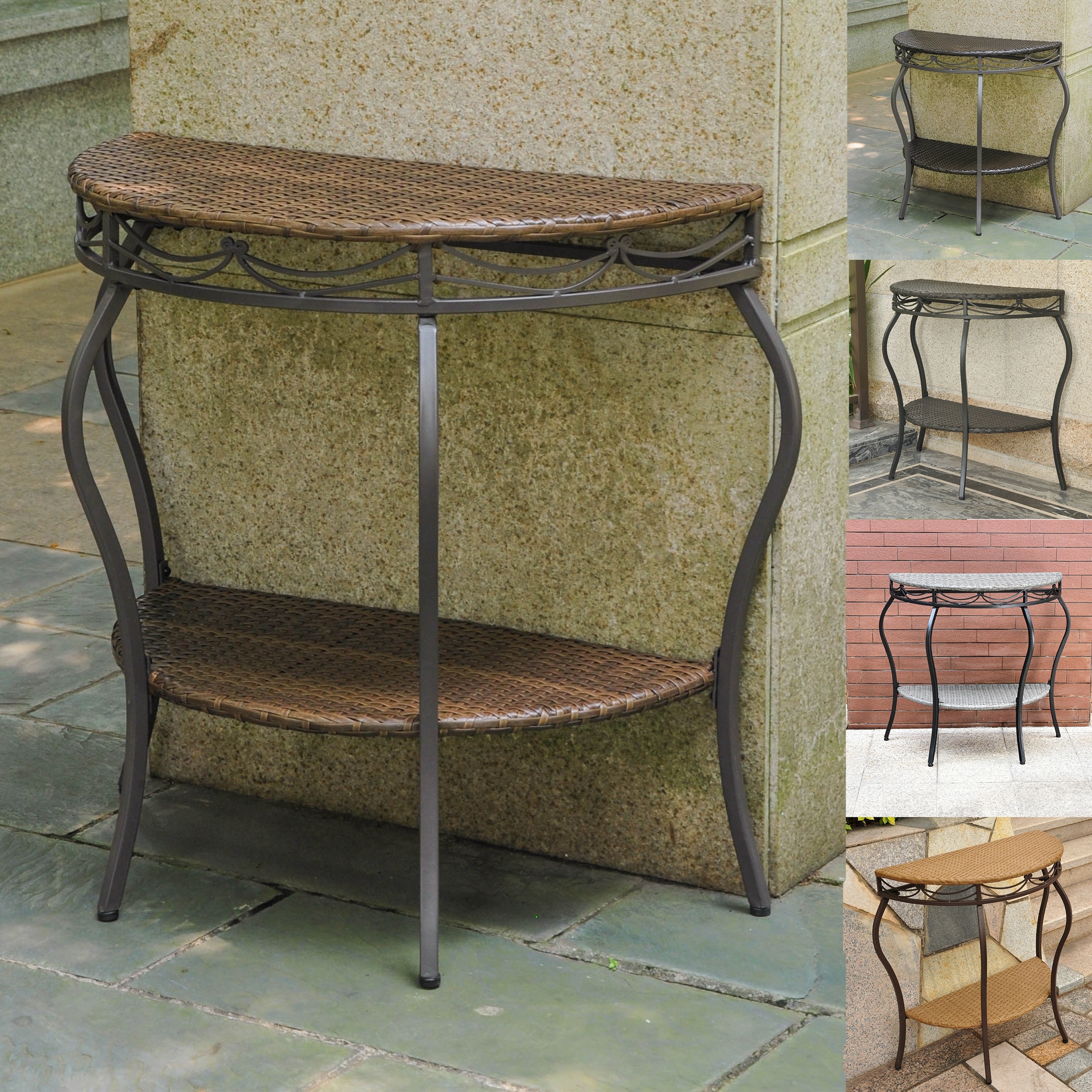 Wicker Outdoor Side Tables - Bed Bath & Beyond