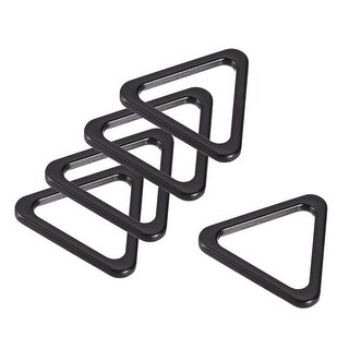 Metal Triangle Ring Buckle 20mm Inner Width for DIY Matt Black 30pcs ...