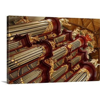 "Pipe organ in church" Canvas Wall Art - Bed Bath & Beyond - 21002671