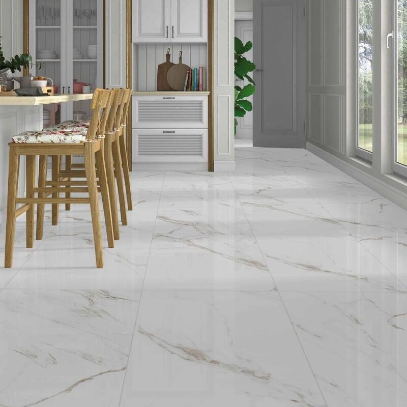 Cheyenne 24x24 Brillo Glossy Porcelain Tile - Floor & Wall - Large ...