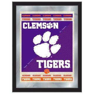 Holland Bar Stool Clemson 17"x22" Logo Wall Mirror - Multi - 17x22 ...
