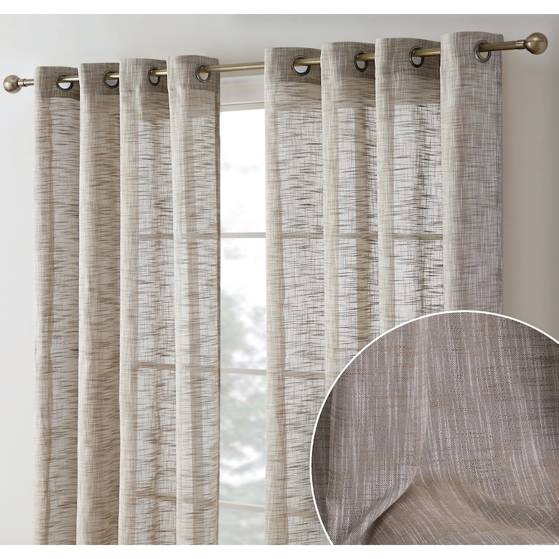 Brown Grommet Curtains - Overstock