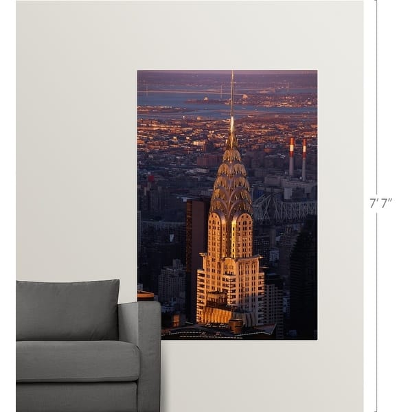 "Chrysler Building New York NY" Poster Print - Multi - Bed Bath ...