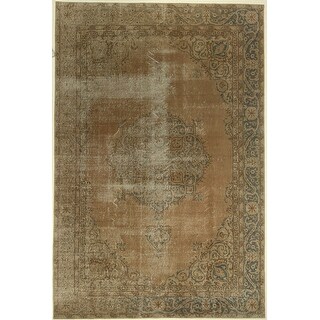 Luxor Rustic Area Rug - 6' 6'' X 9' 8'' - 6' 6'' X 9' 8'' - Bed Bath ...