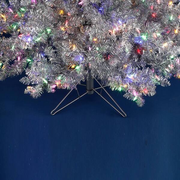 7.5' Dual LED EZ PLUG Silverado Tree - Bed Bath & Beyond - 38296866