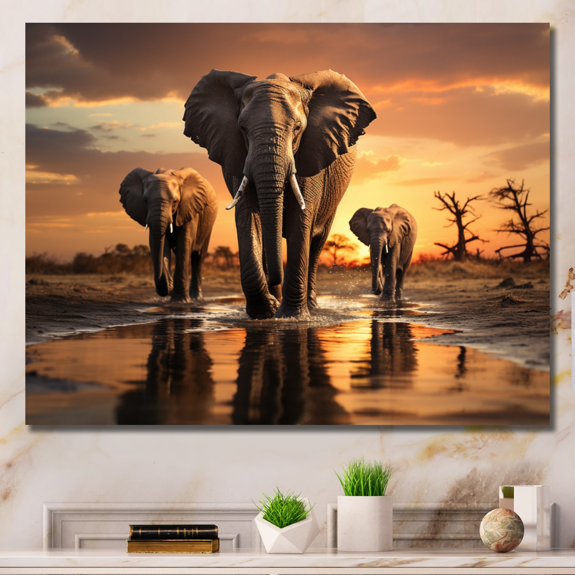 Wrapped Canvas - Bed Bath & Beyond