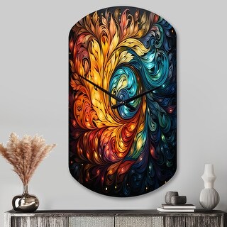 Designart - Colorful Indian Art Mystic Rangoli III - Indian Art Large ...