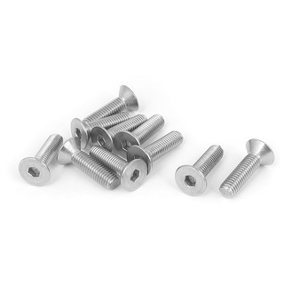 M8 Stainless Steel Hex Socket Countersunk Flat Head Screws Bolt 30mm ...
