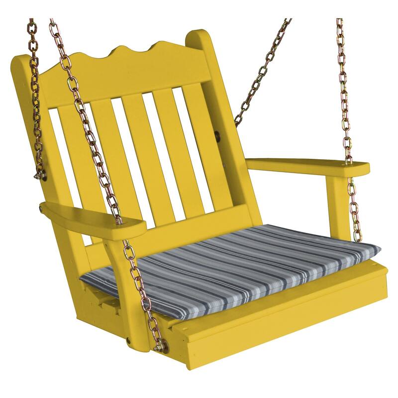 Pine 2' Royal English Chair Swing - Overstock - 32695656