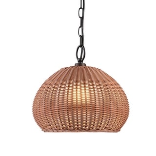 Globe Electric 44761 Salvador 13" Wide Plug-In Pendant - Bed Bath ...