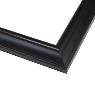 27x39 - 27 x 39 Swoop Black Solid Wood Frame with UV Framer's Acrylic ...