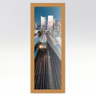 6x24 Frame Gold Real Wood Picture Frame Width 1.75 inches | Interior ...