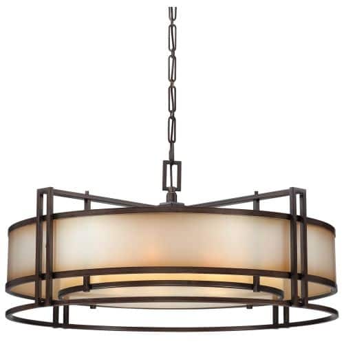 Metropolitan N6968-267B 6 Light Drum Pendant from the Walt Disney ...