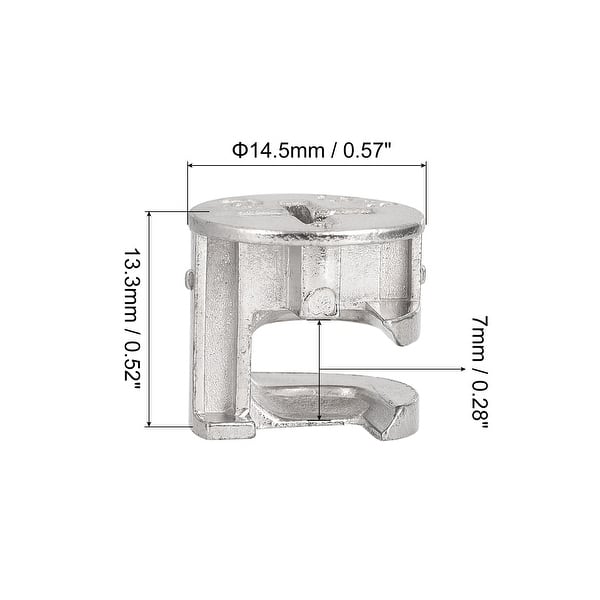 Cam Lock Nut for Furniture, 14.5x13.3mm Joint Connector Locking Nuts ...