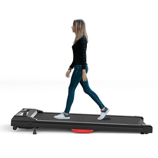 2 in 1 Folding Treadmill Remote Control Walking Pad - Bed Bath & Beyond ...