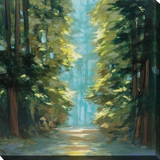 "Sunlit Forest (Square)" Print on Canvas - Bed Bath & Beyond - 37096545