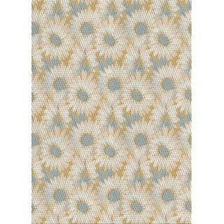 Ahgly Company Machine Washable Transitional Bullet Shell Brown Area ...