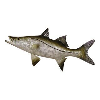 Replica Snook Ocean Coastal Fly Fishing Wall Decor 28 inch - White ...