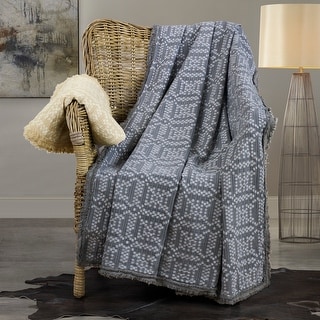 Your Lifestyle by Donna Sharp Garment Washed Oversized Throw - Bed Bath ...