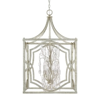 Capital Lighting 9483-CR Blakely 6 Light 22-1/2" Wide Cage Chandelier ...