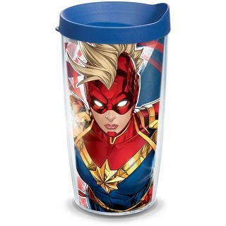 Tervis Captain Marvel Made in USA Double Walled Insulated Travel ...