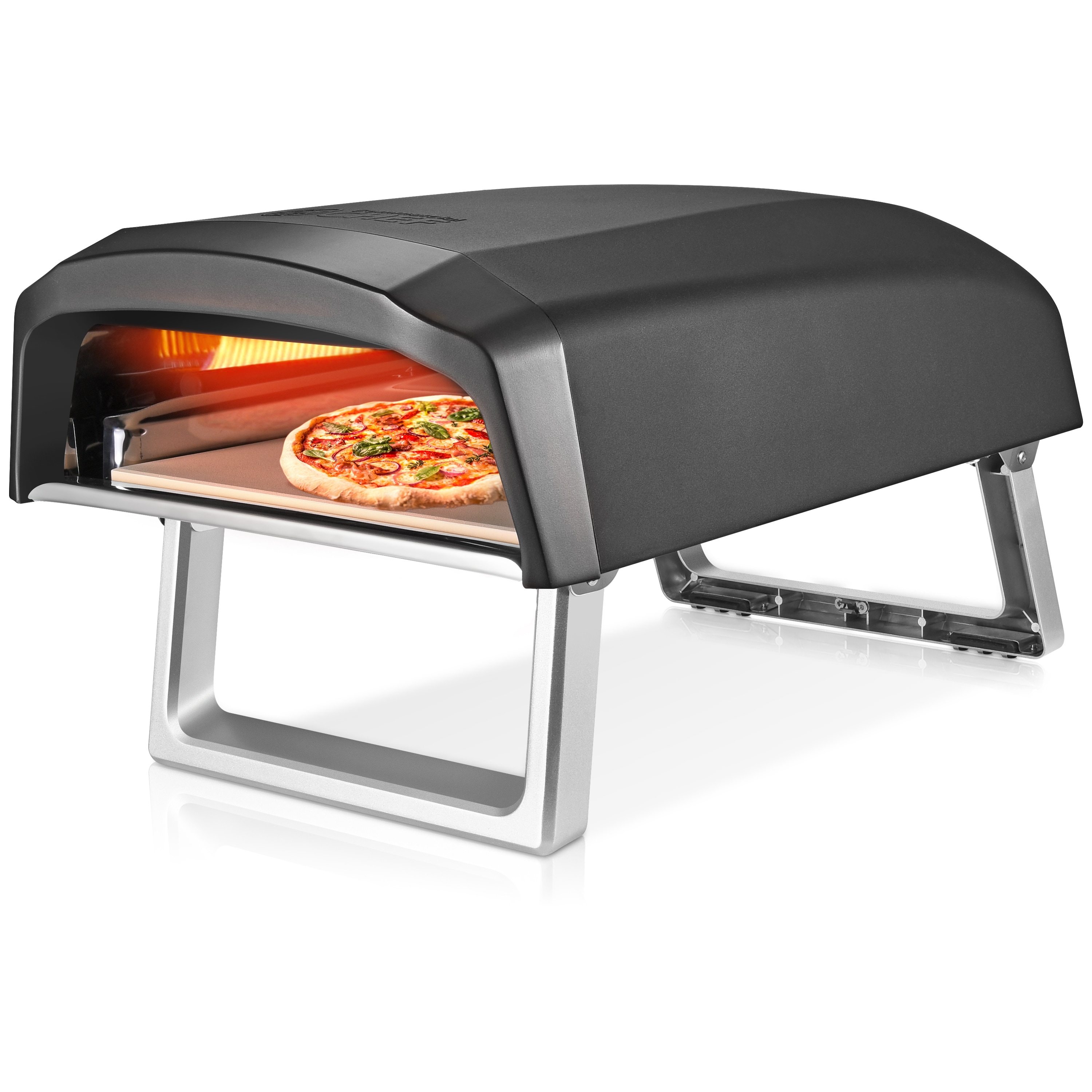 Costway Outdoor Gas Pizza Oven Portable Propane Pizza Stove with Oven ...