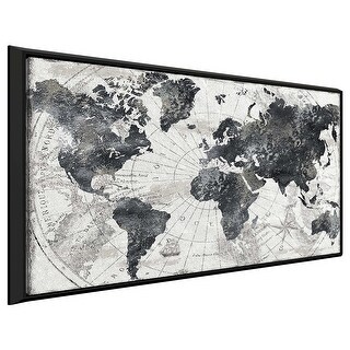 "Modern Atlas" Print on Floating Canvas - Bed Bath & Beyond - 36403658