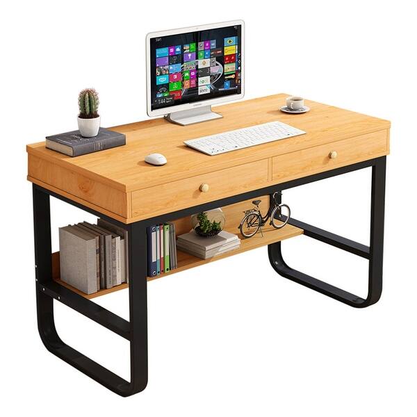 PRODUCTS Multi-layer Storage Frame Computer Desk Laptop Office Desk ...