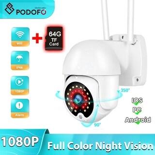 27LEDs HD Wireless Waterproof IP Home Security Camera PTZ Outdoor ...