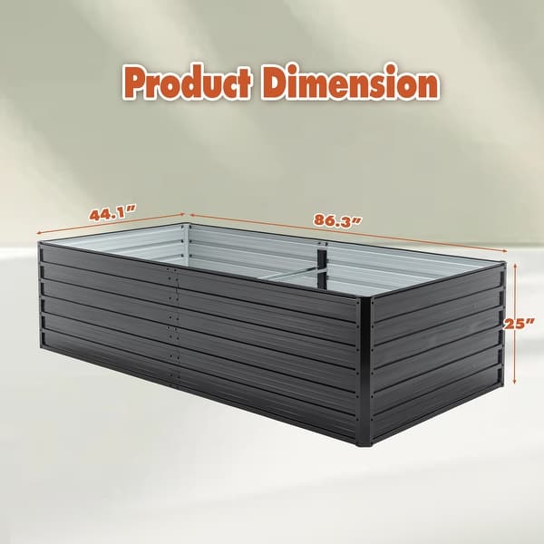 10x10 FT Large Outdoor Metal Storage Shed - Updated Heavy-Duty Frame ...