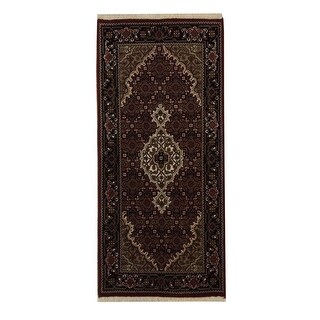 Wahi Rugs Traditional Wool Hand Knotted Rug 2x4 - 2' x 4' - Bed Bath ...