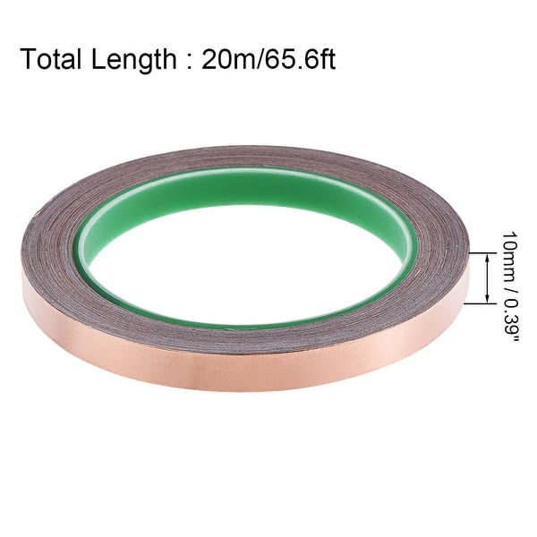 Double Sided Conductive Tape Copper Foil Tape 10mm x 20m for EMI ...