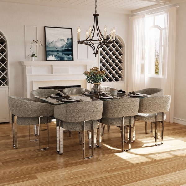 mirrored dining table uk
