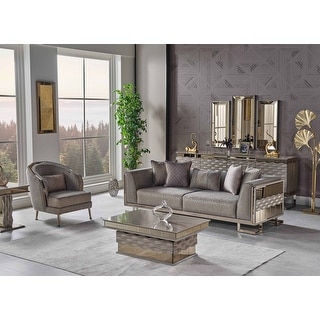 Gusr 3 Pieces Living Room Sets 1 Sofa 2 Chair - Bed Bath & Beyond ...
