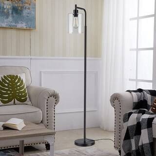 Floor Lamp Black Standing Industrial Tall Standing Lamp - 1 - Bed Bath ...