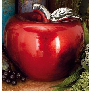 Copper Grove Kitty Red Ceramic Apple - Bed Bath & Beyond - 21682650